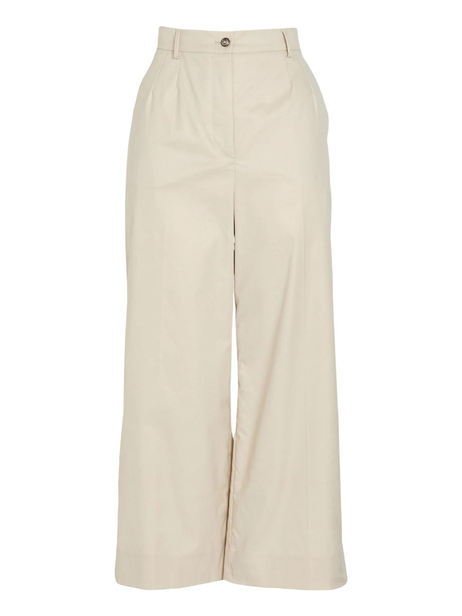 DOLCE & GABBANA Dolce & Gabbana Solid Colour Wide-Leg Trousers